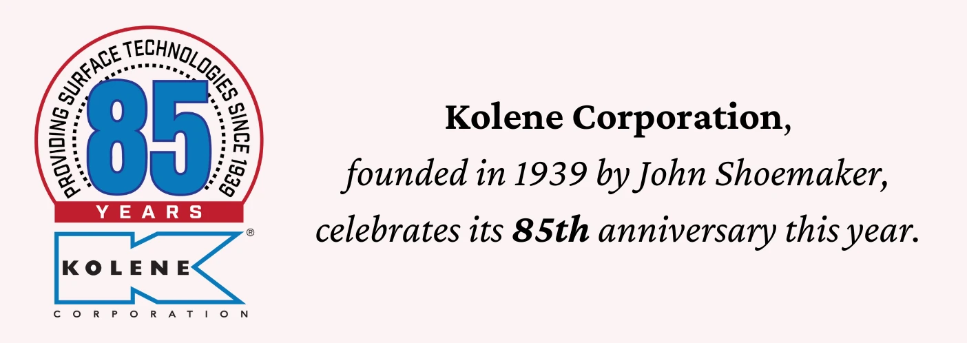 Kolene Corporation – Delivering unmatched results with Extreme Cleaning ...